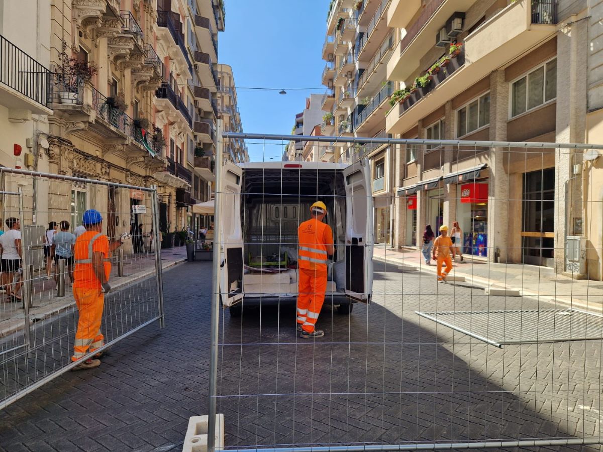 Bari, al via il restyling di via Argiro: partito il cantiere nei primi ...