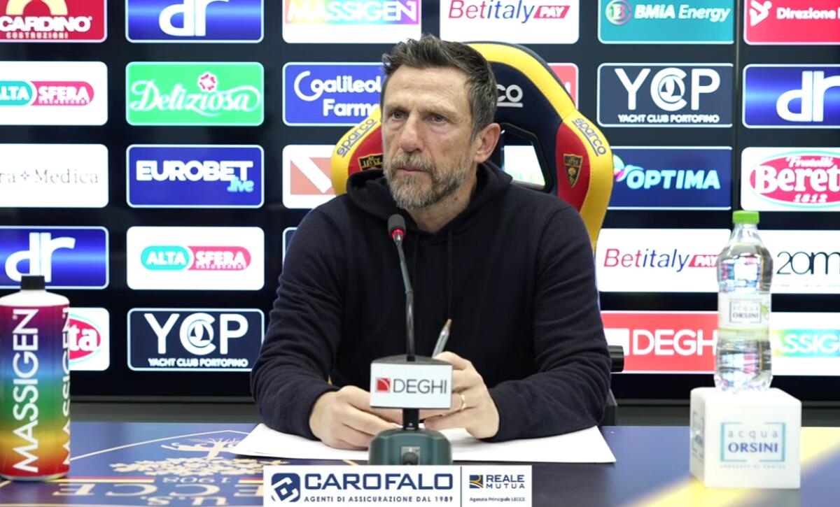 Lecce-Como, Di Francesco: «Tanti assenti in Coppa d'Africa ma...»