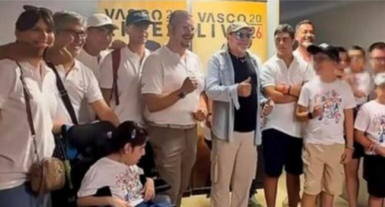 Il cuore di Vasco Rossi, prima del concerto incontra l’Invictus Camp